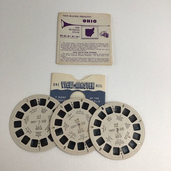Sawyer's | Toys | View Master Reel Set Ohio Booklet 3d Pictures In Full ...